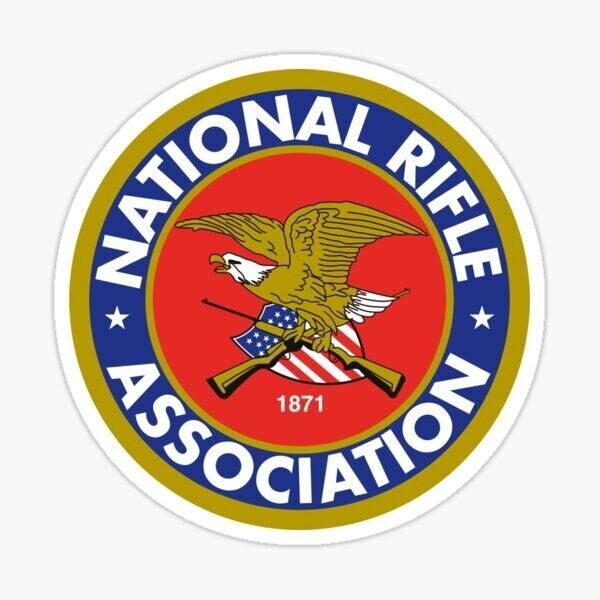 NRA Circle Logo Sticker| Sticker Apple