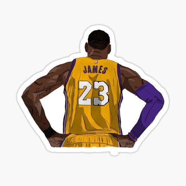 King James - Sticker Apple| Sticker Apple