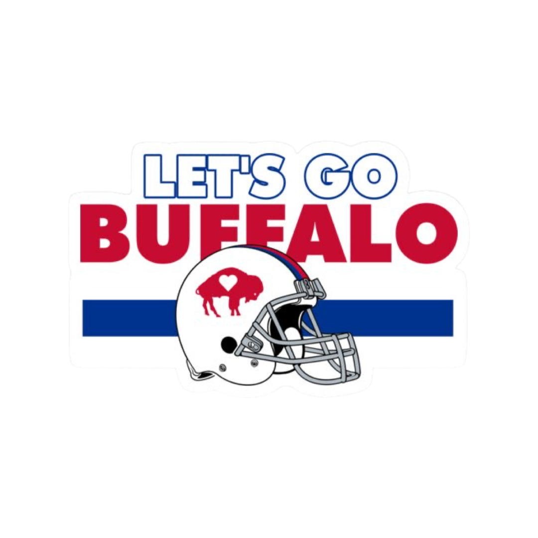 Let's Go Buffalo - Buffalo Bills| Sticker Apple